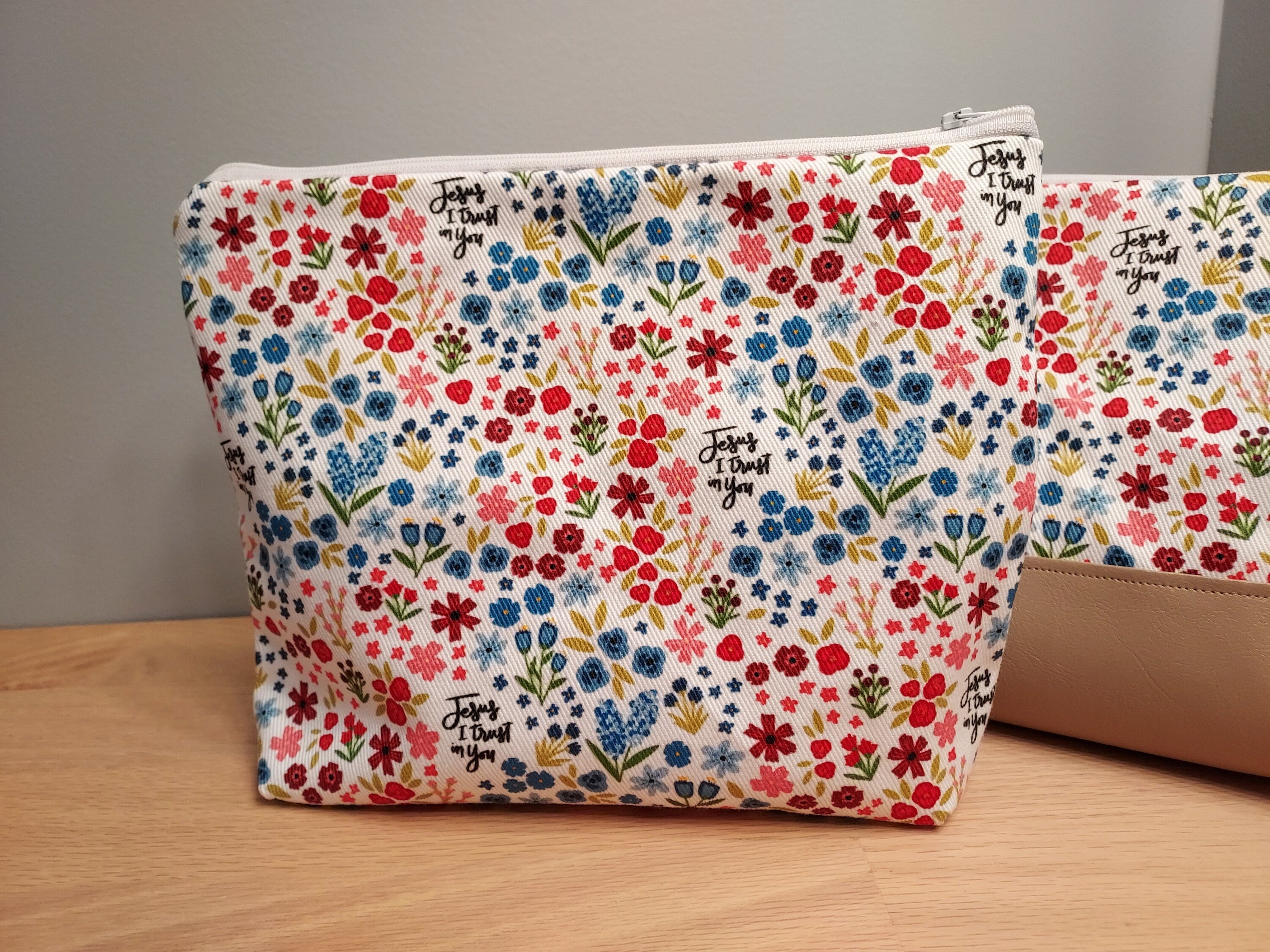 Divine Mercy Fabric – Field of Dandelions
