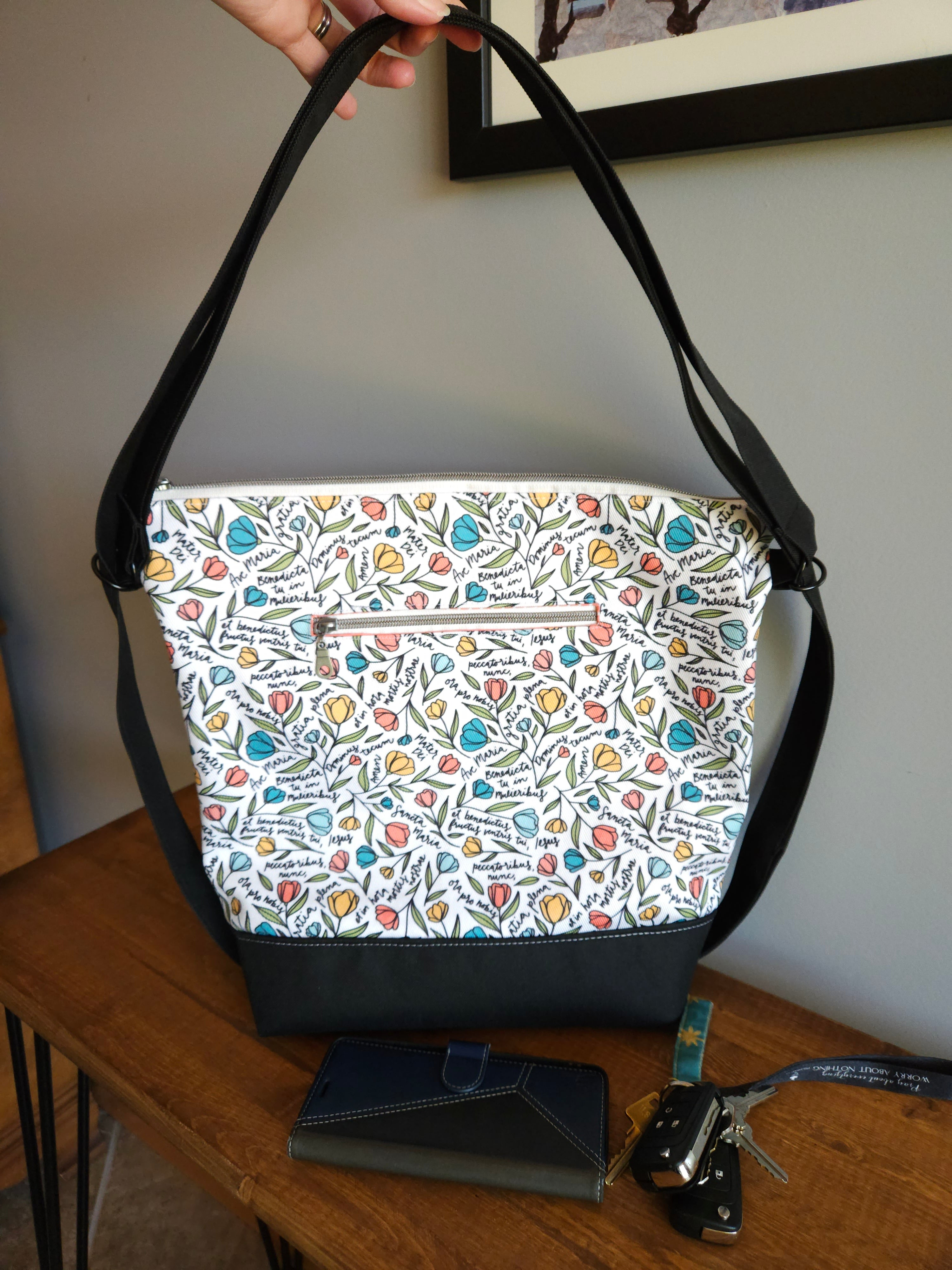 Field of Dandelions: Handmade Catholic pouches and purses